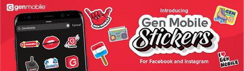 Free Gen Mobile Stickers for Facebook, Instagram, and Other Social ...